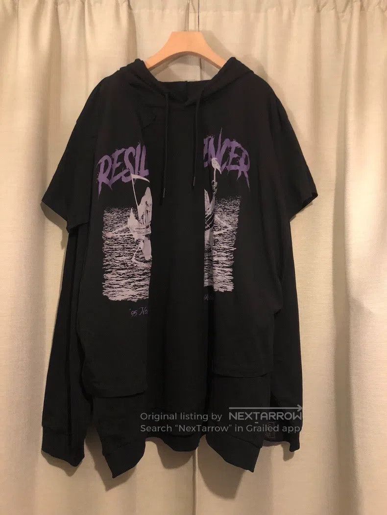 Raf Simons Raf Simons Collage printing pattern wide body clothes | Grailed