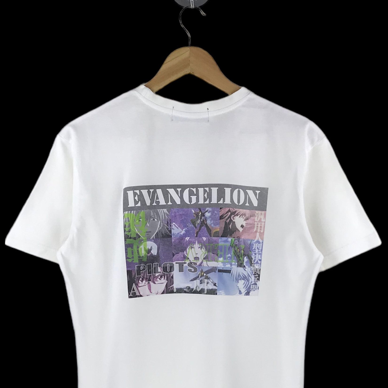 Vintage Vintage Neon Genesis Evangelion Khara Japanese Tee Shirt M ...