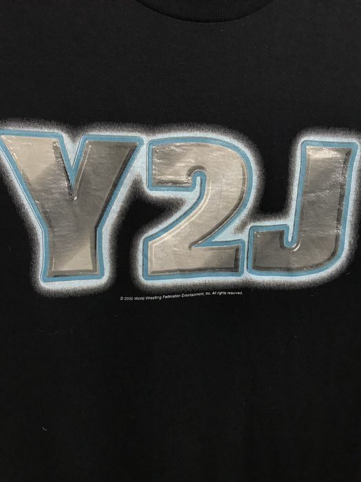 Vintage Vintage Y2J Chris Jericho 2000 t shirt | Grailed