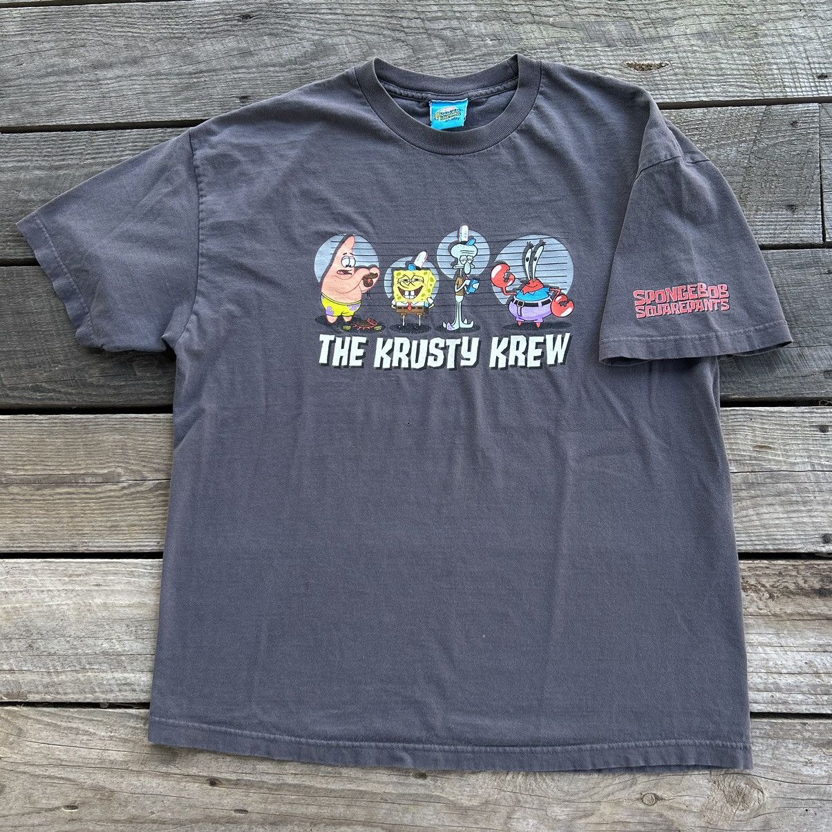 Streetwear × Vintage Vintage 2002 SpongeBob SquarePants The Krusty Krew ...
