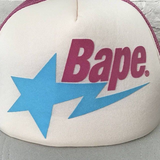 Bape × Nigo 🔥Yokohama limited🔥 BAPE STA LOGO Tracker Hat Cap APE NIGO ...