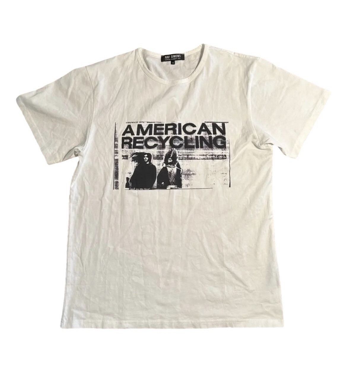 Raf Simons Raf Simons American Recycling T-Shirt | Grailed