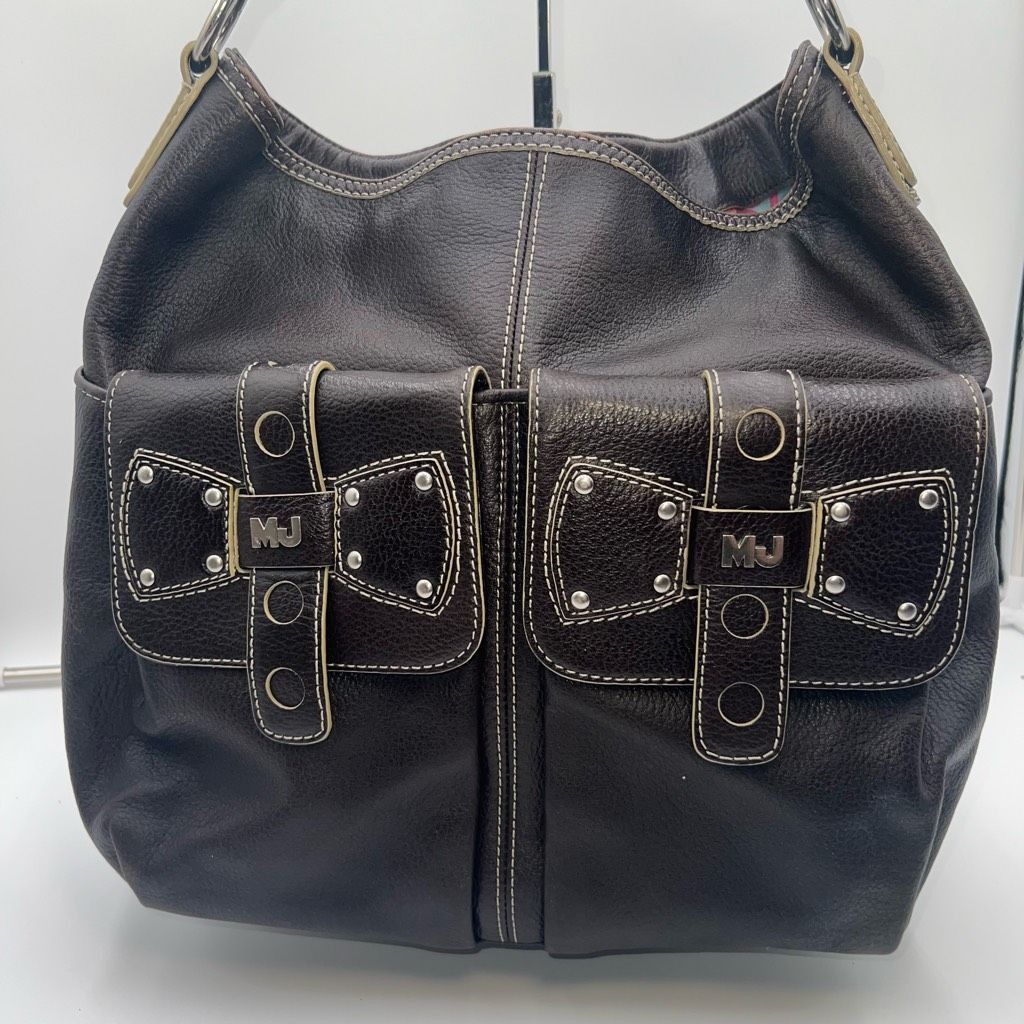 Marc Jacobs Marc Jacobs Vintage Thick Leather Hobo Bag With Bows And ...