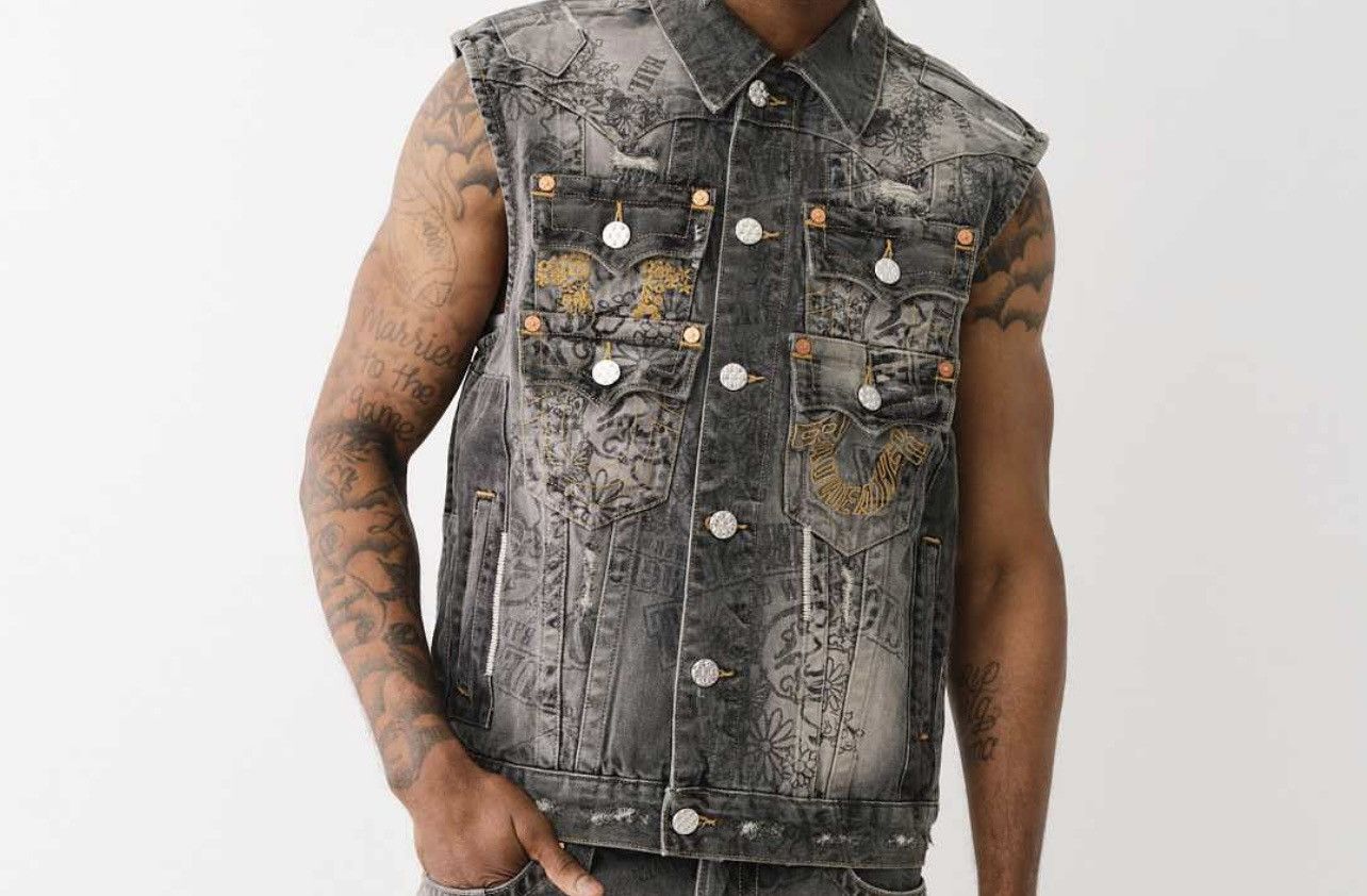 True Religion Chief Keef True Religion x Bad Weather Vest | Grailed