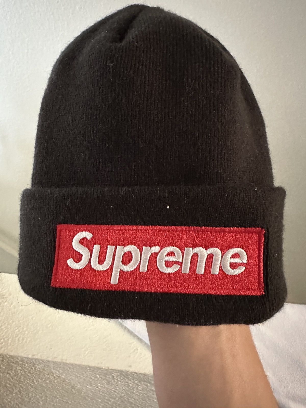 Supreme Black/red supreme box logo | Grailed
