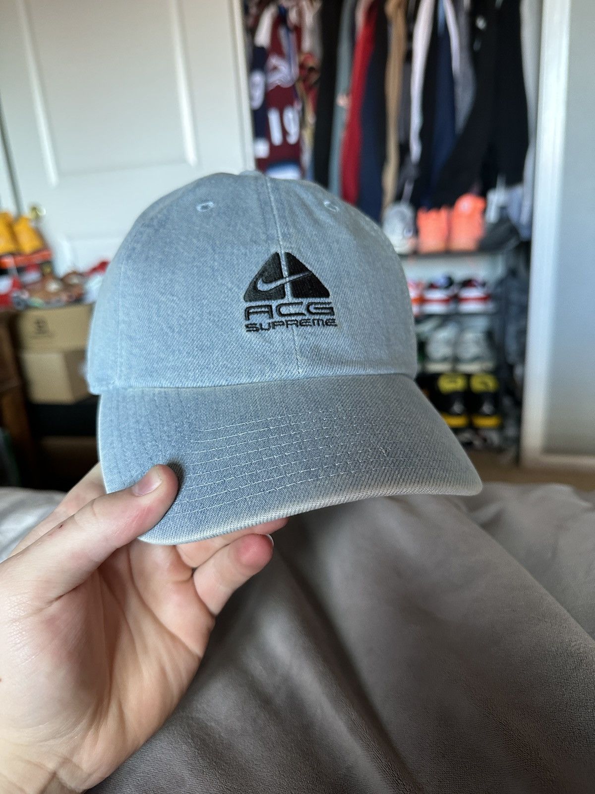 Nike ACG × Supreme Supreme Nike ACG Hat Denim | Grailed