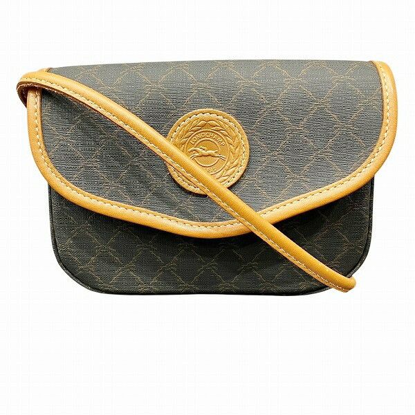 Longchamp Longchamp Longchamp Monogram Leather Shoulder Bag Leather ...