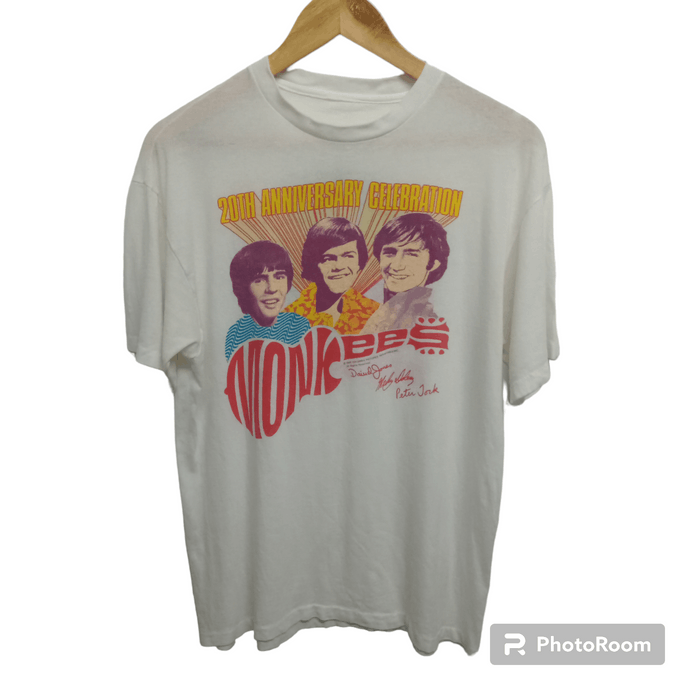 Vintage Vintage 86’ The Monkees t-shirt 20th Anniversary Celebration ...