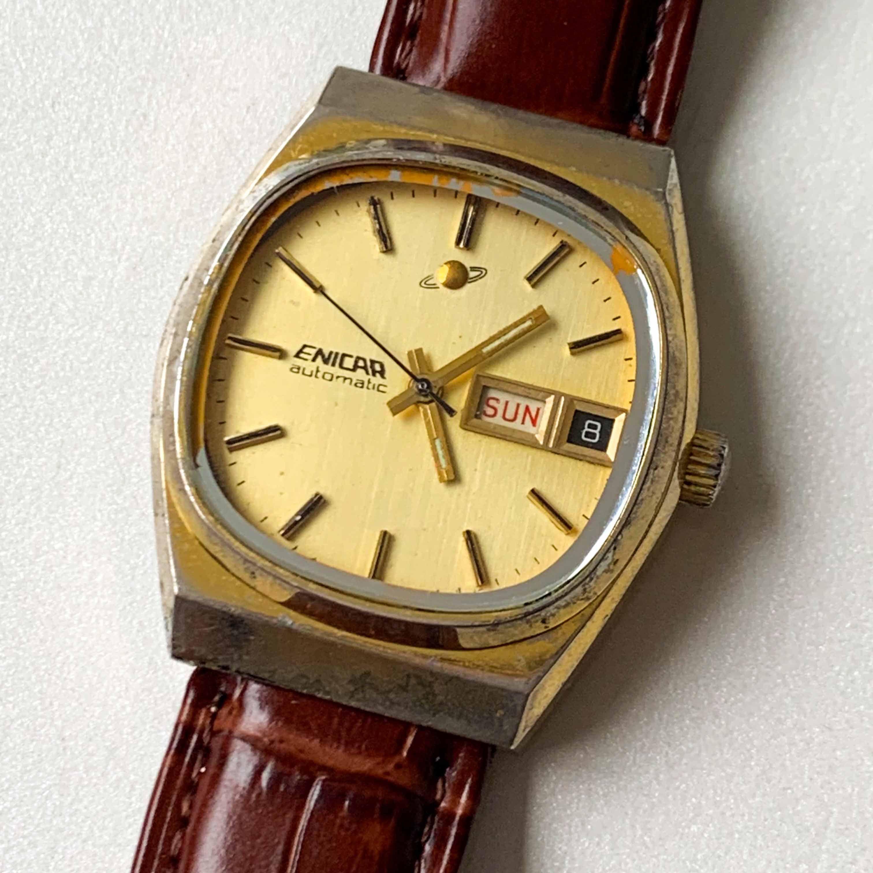 Vintage Vintage 80‘s Enicar Automatic Watch | Grailed