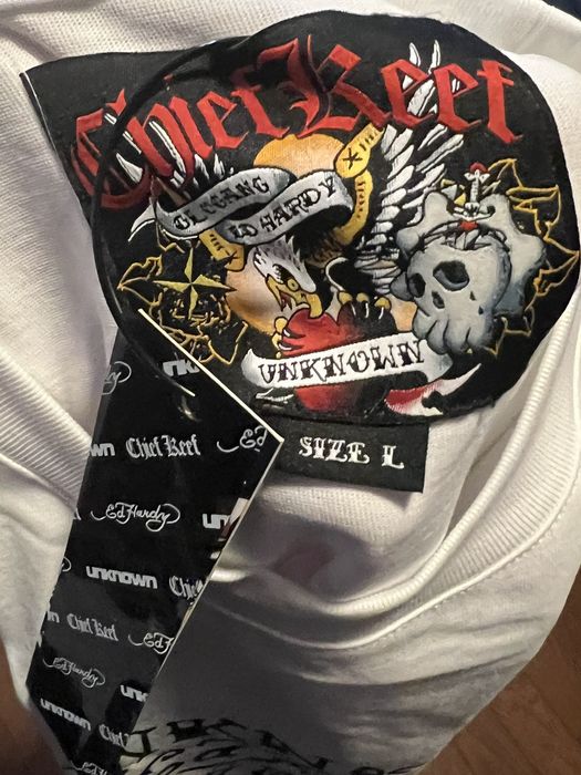 Ed Hardy Ed hardy x unknown London x chief keef | Grailed