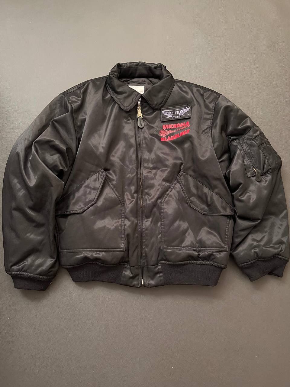 Alpha Industries Vintage Delta Ind Ma-1 Military Flight Jacket Bomber 90s | Grailed
