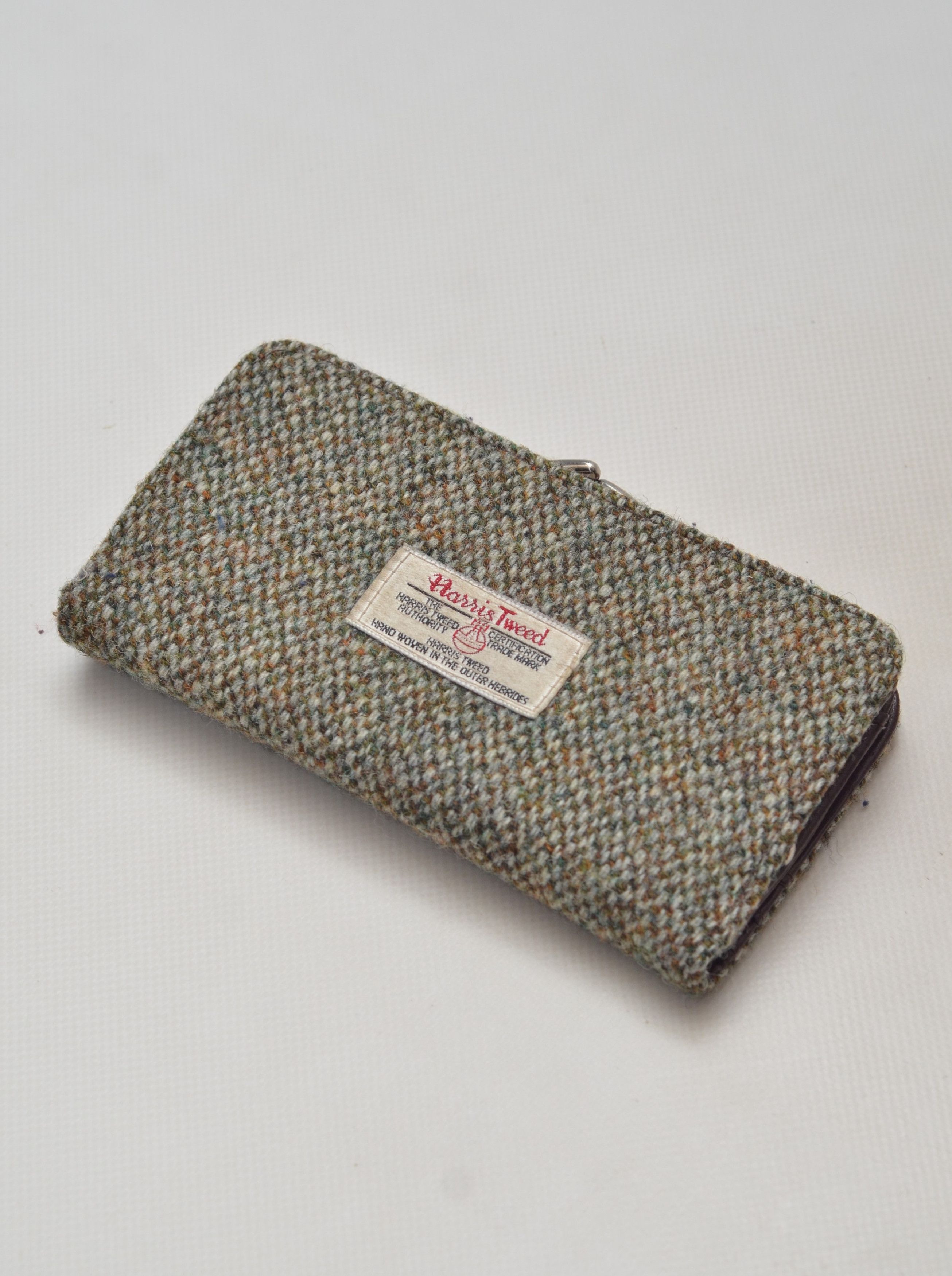 Vintage Harris Tweed Vintage Unisex Wool Tweed Wallet Purse | Grailed