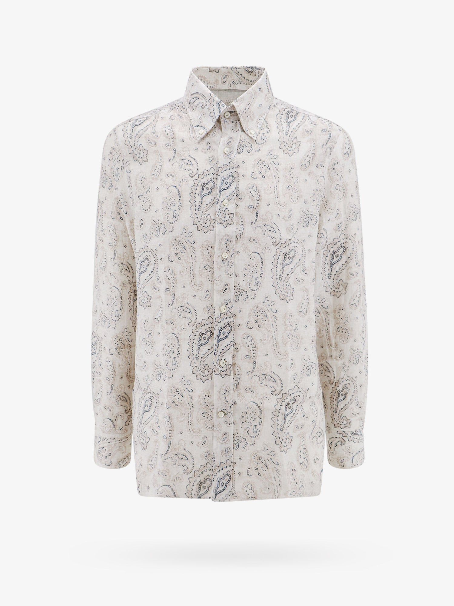 Brunello Cucinelli Shirt Man Beige Shirts | Grailed