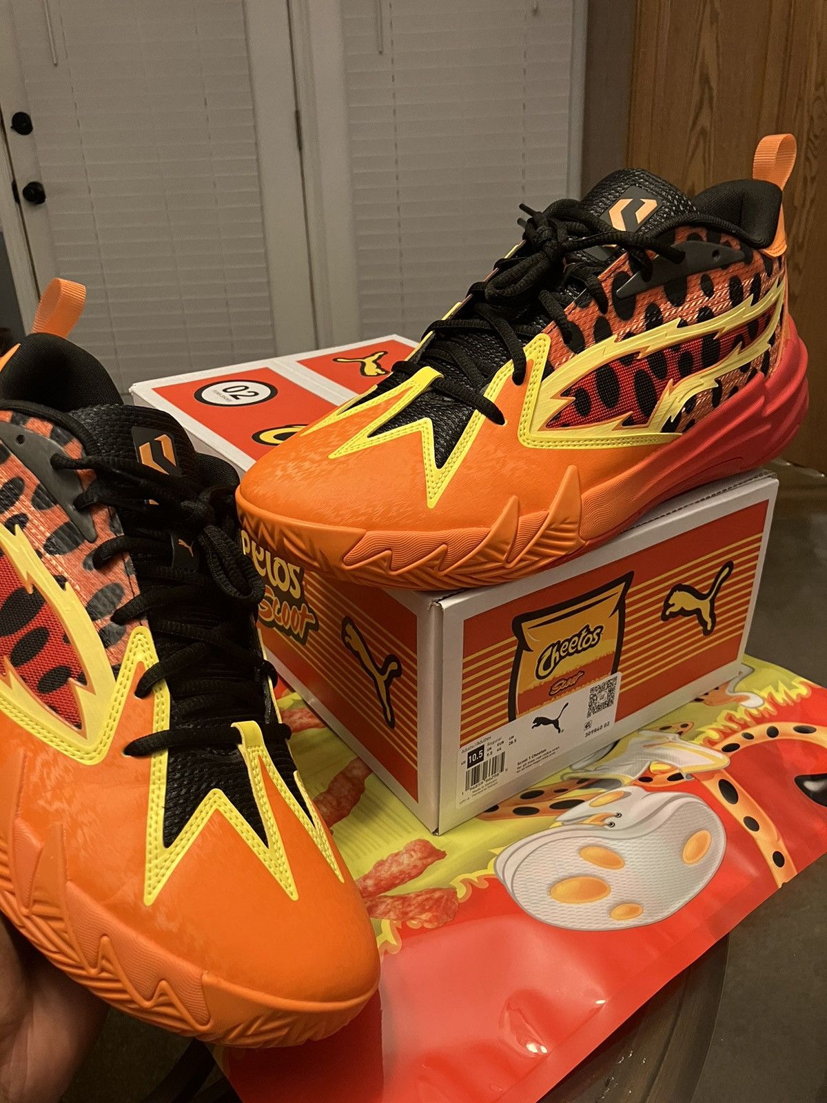 Puma Puma Cheetos x Scoot Zeros “Flamin’ Hot” | Grailed