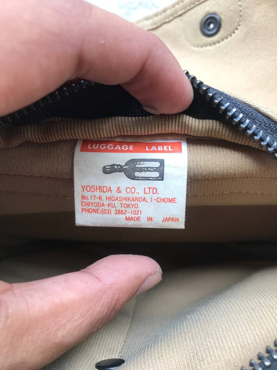 Porter LUGGAGE LABEL WAIST BAG | Grailed