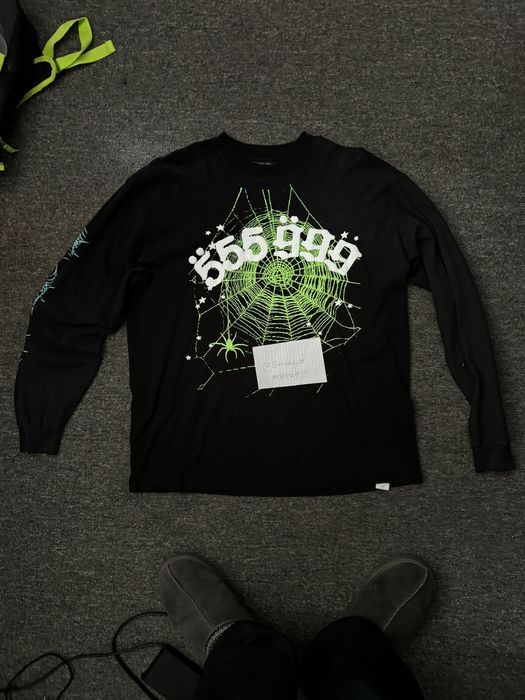 999 Club Spider Worldwide x 999 Club “Angel Numbers” Long Sleeve | Grailed