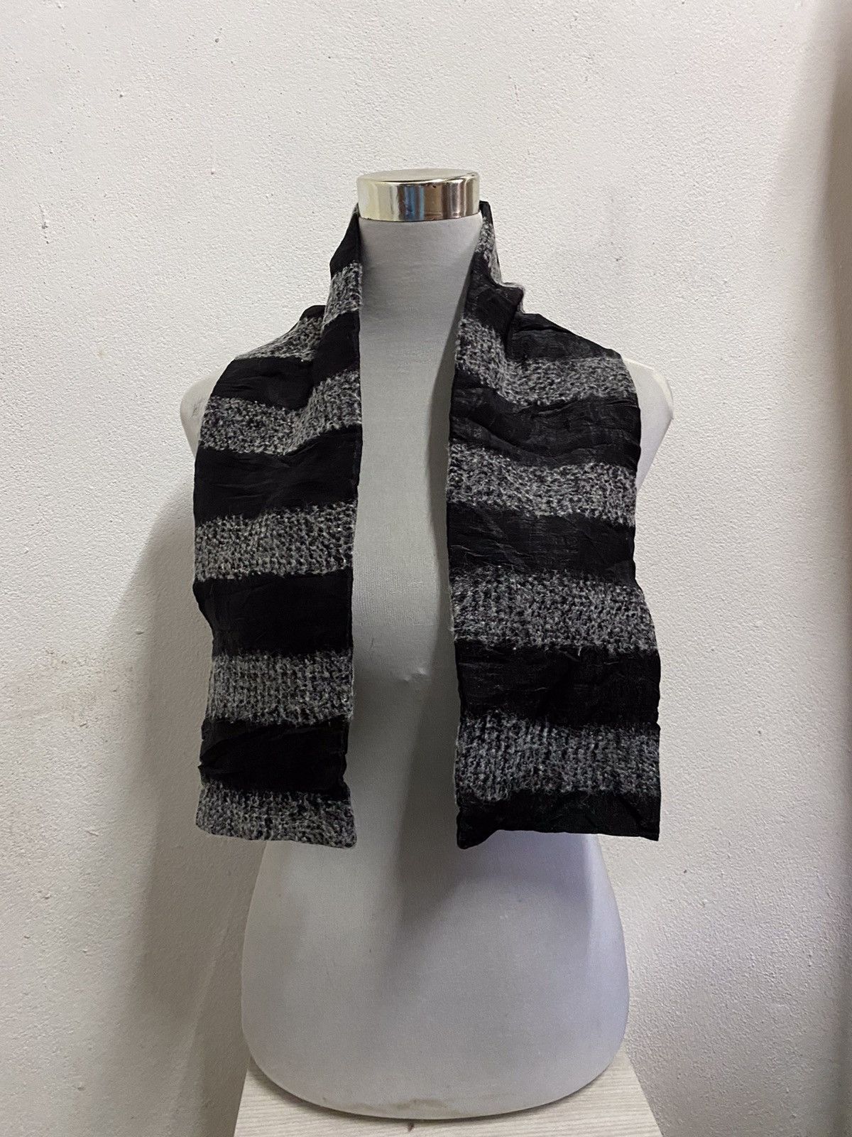 Vintage Et Vous Paris Stripe Design Muffler | Grailed