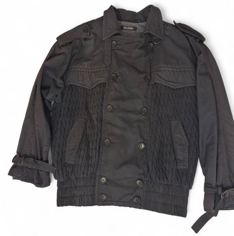 Raf Simons Raf Simons Virginia Creeper Knit Bomber Coat | Grailed