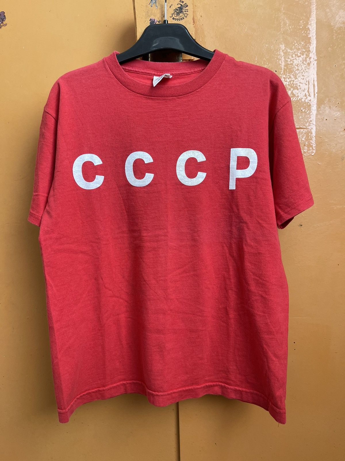 Vintage Vintage CCCP Rusia USSR Logo Tee Back Hit Made in USA | Grailed