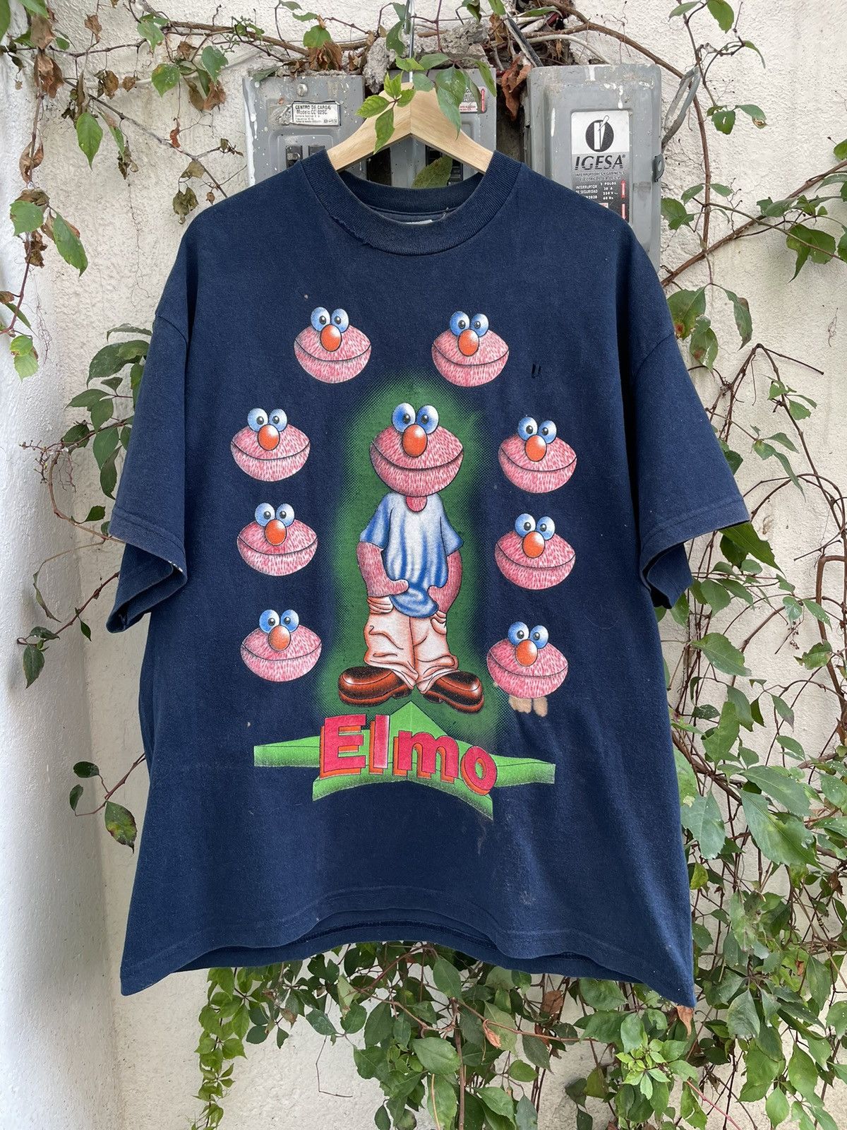 Cartoon Network × Movie × Vintage 90s Sesame Street Elmo Mexican ...