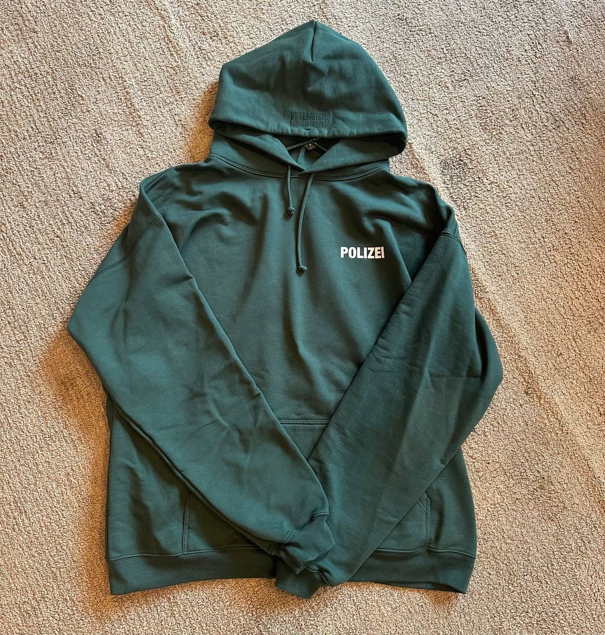 Vetements Vetements Polizei Hoodie | Grailed