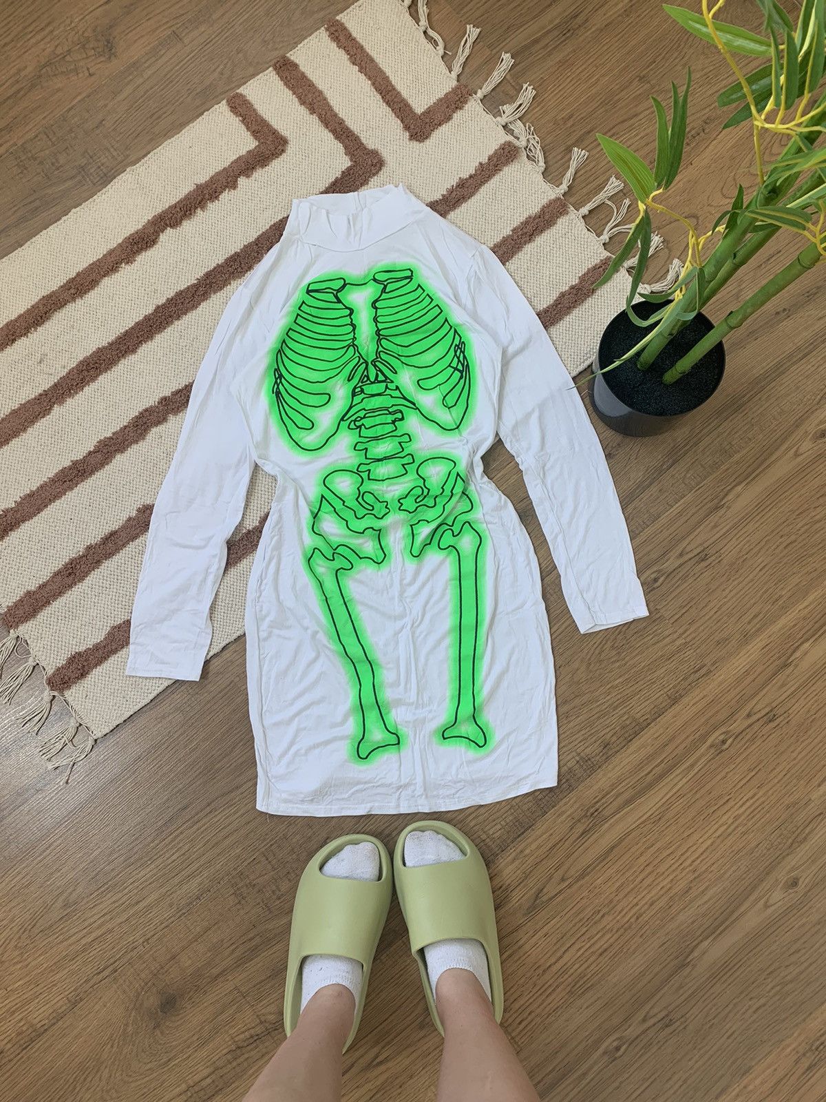 Avant Garde × Streetwear × Vintage VINTAGE SKELETON BONES STYLE MINI ...