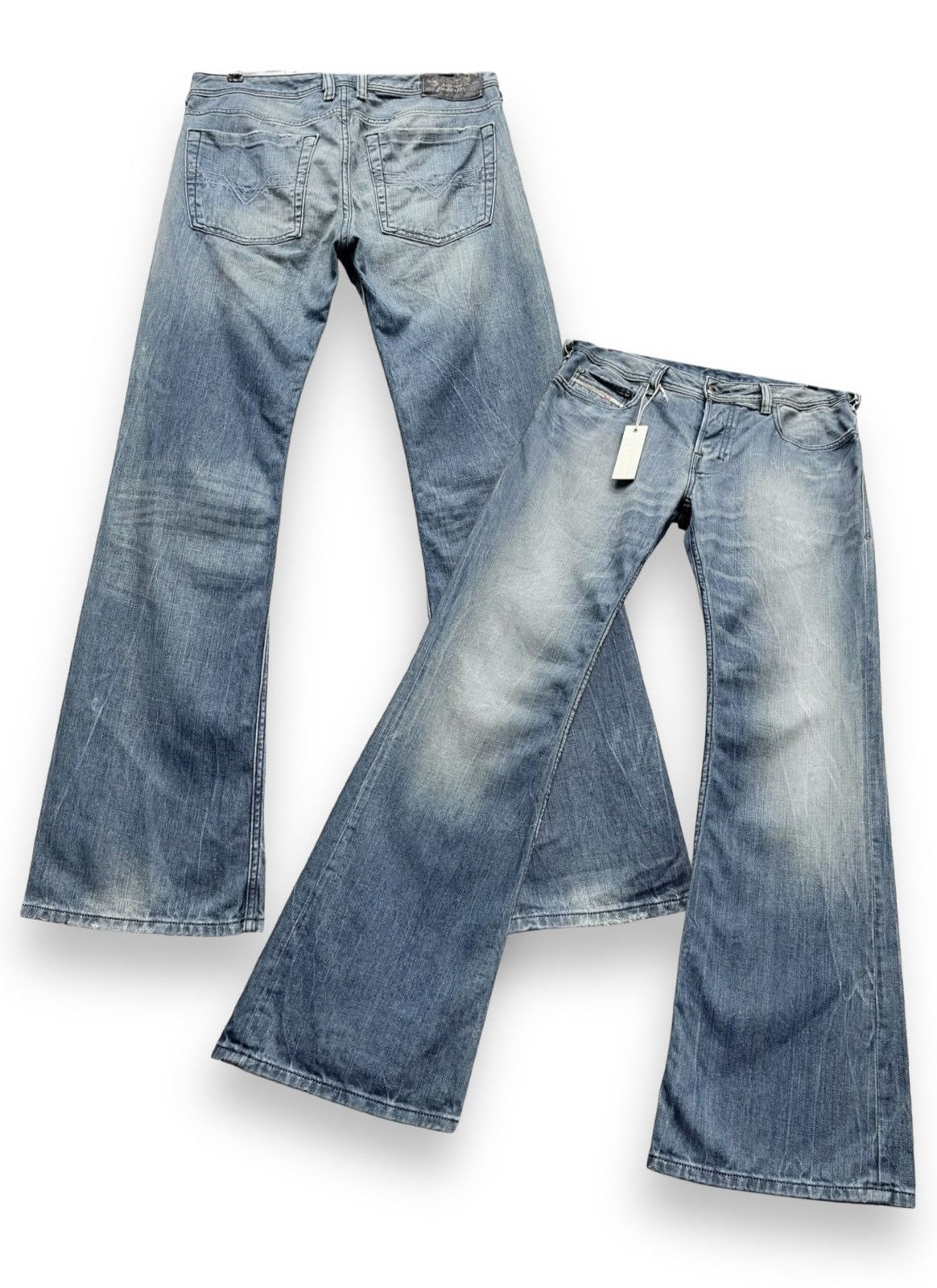 Avant Garde × Diesel × Vintage Vtg DIESEL ZATHAN Regular Bootcut Flare ...