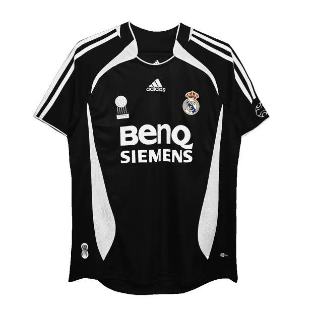 Adidas × Vintage Ronaldo R9 2006-2007 Real Madrid UCL Third Jersey ...