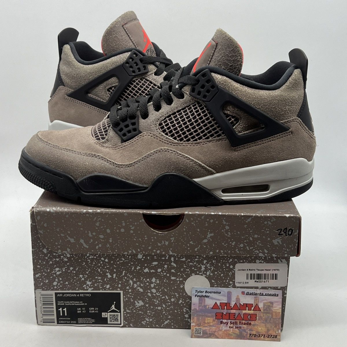 Jordan Brand Air Jordan 4 taupe haze | Grailed