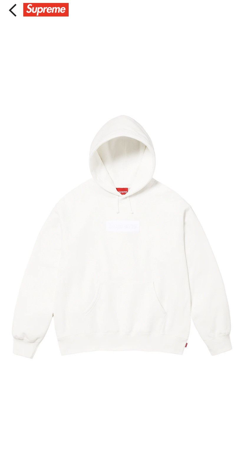Streetwear Supreme White Box Logo | Grailed