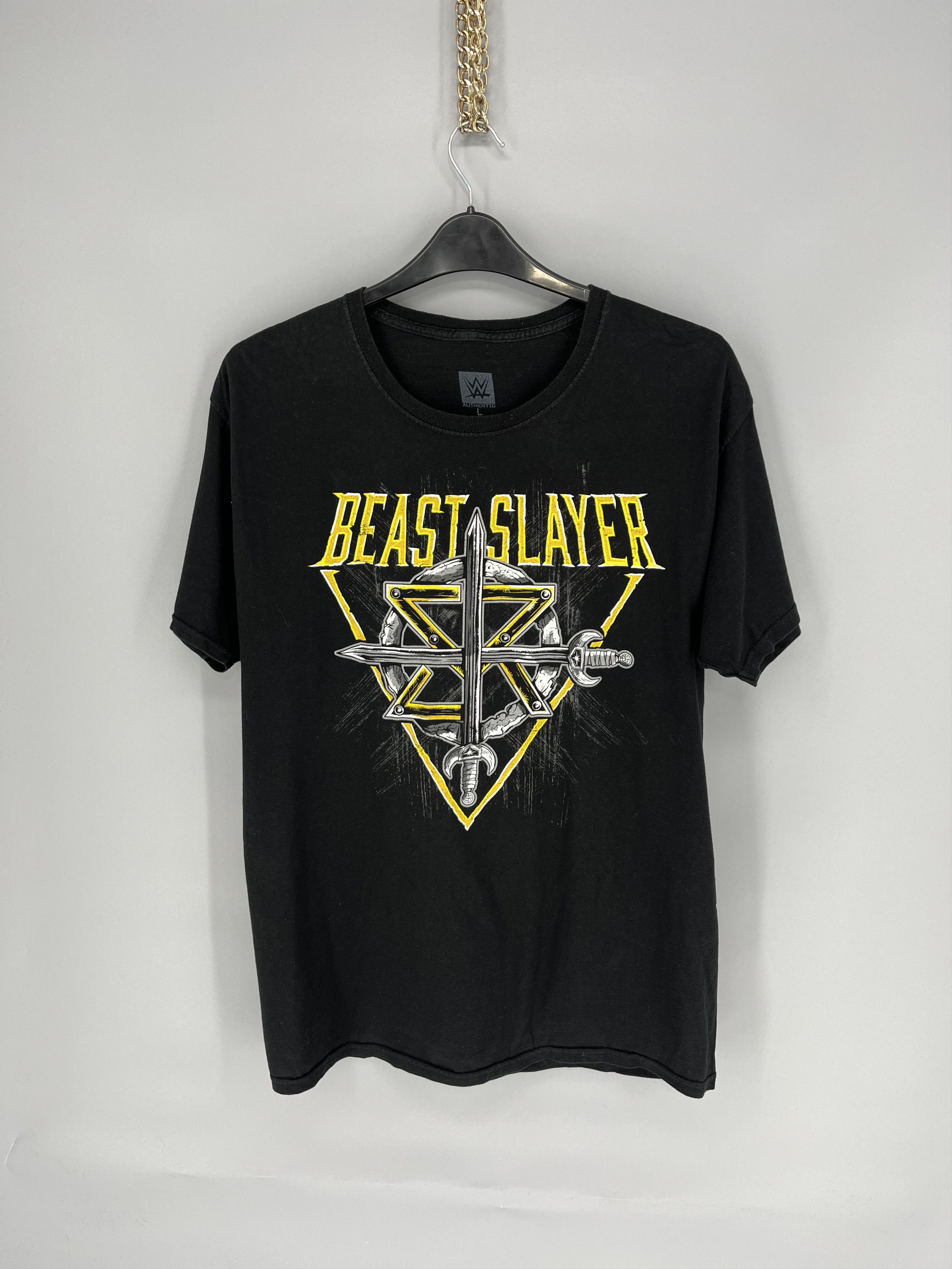 Streetwear × Vintage × WWE Vintage T-Shirt WWE " Beast Slayer " | Grailed