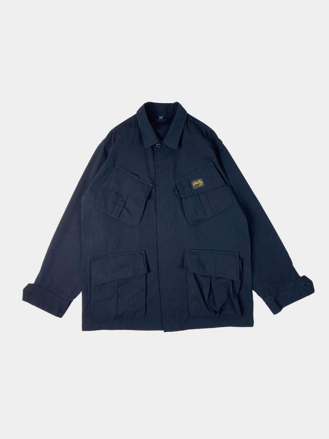 Stan Ray Stan Ray Jungle Poplin Jacket Dark Navy | Grailed