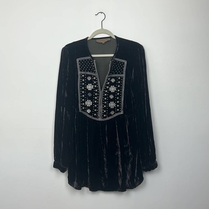 Double D Ranch Double D Ranch Rare Velvet Top/Tunic | Grailed