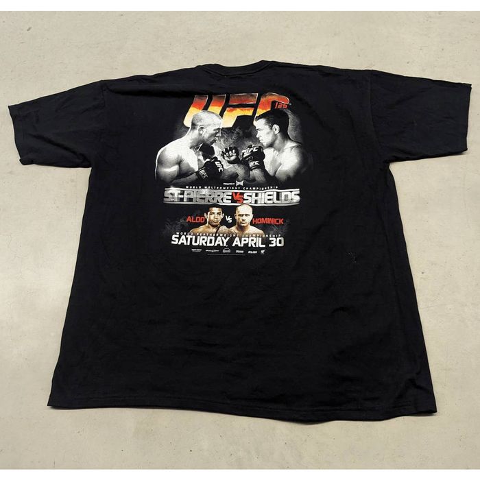 Movie UFC 129 St-Pierre Vs Shields fight promo t-shirt | Grailed