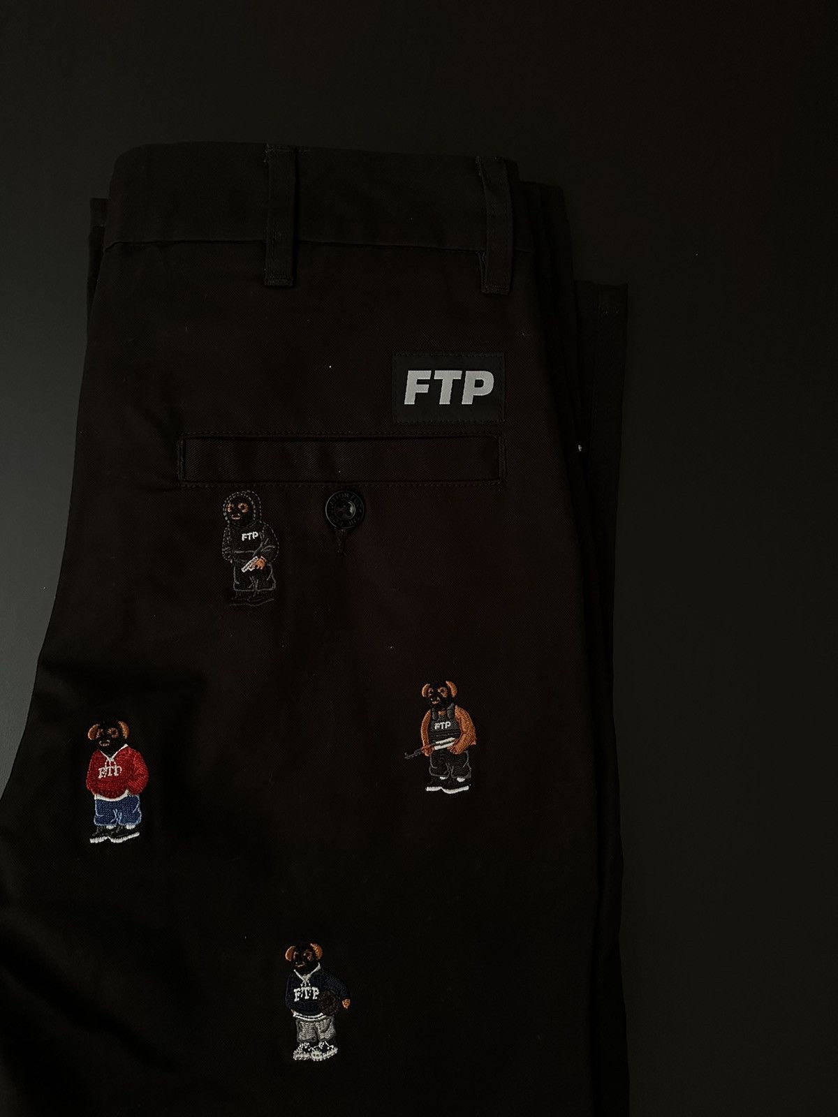 Fuck The Population FTP BEAR CHINO PANTS | Grailed