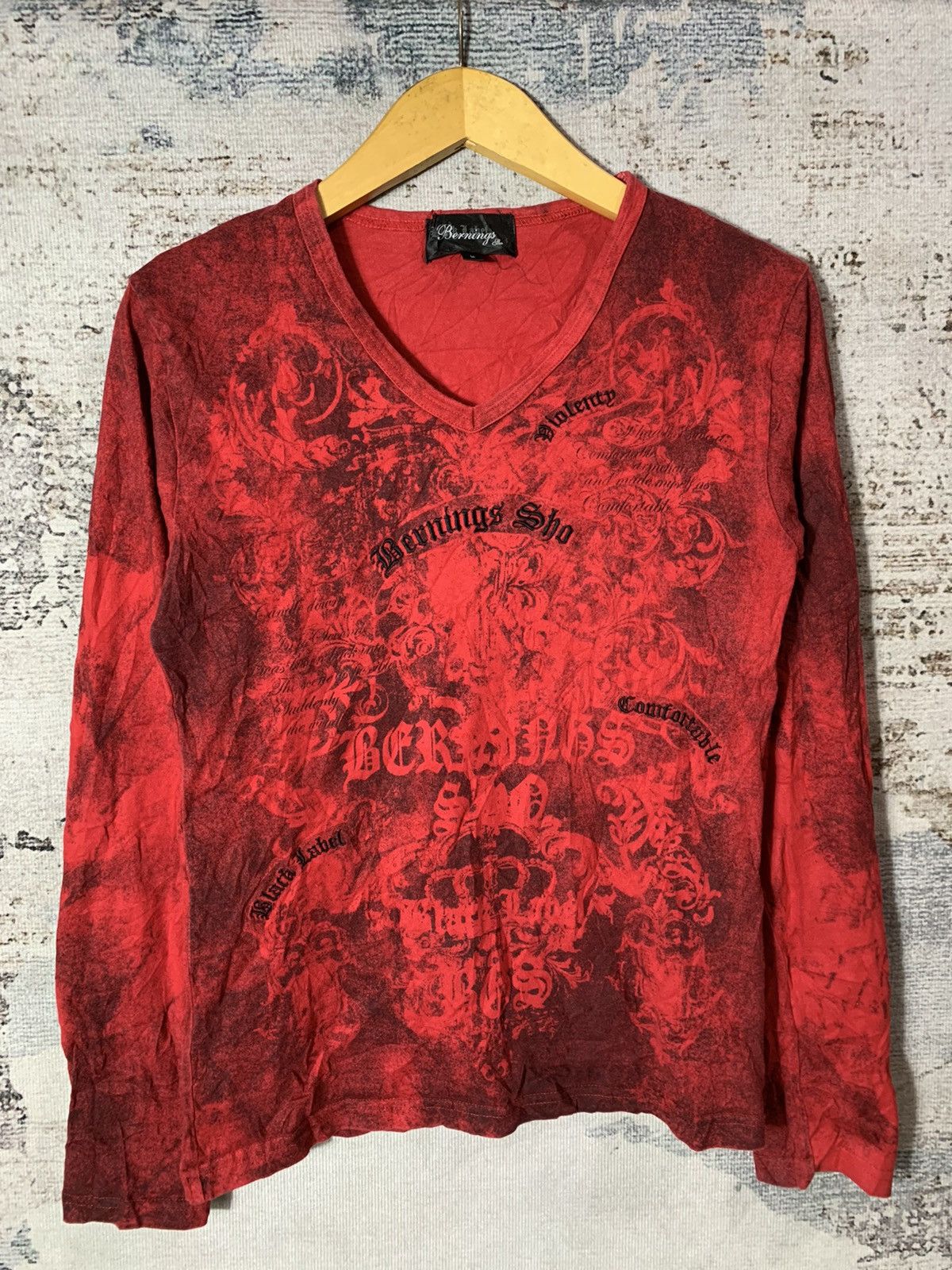 If Six Was Nine × PPFM × Yasuyuki Ishii Berning Sho Abstract Poem Punk Style | Grailed