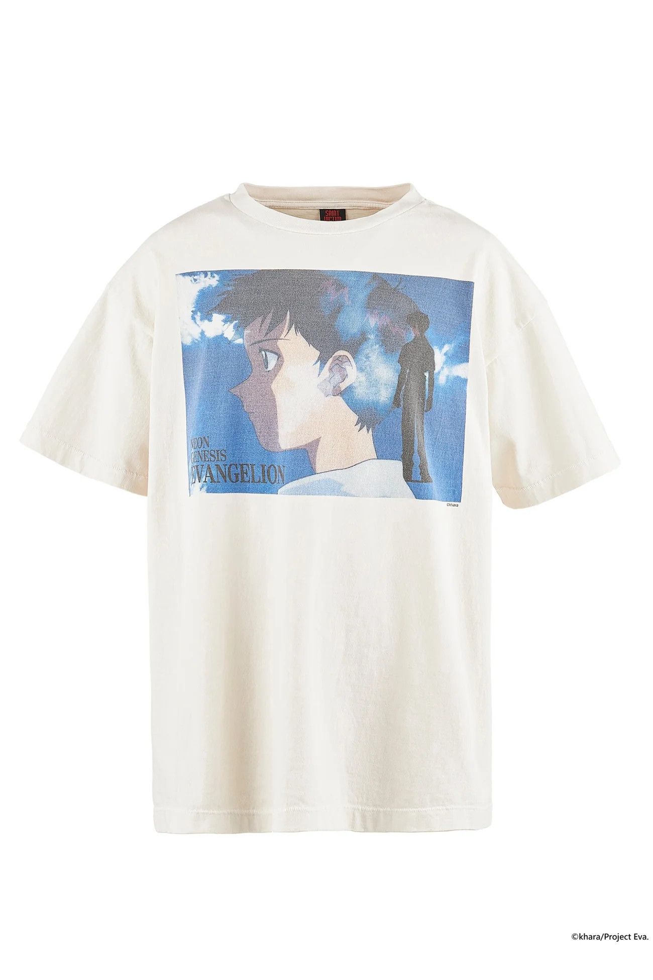 Saint Michael Saint Michael x Neon Genesis Evangelion Shinji Tee White ...