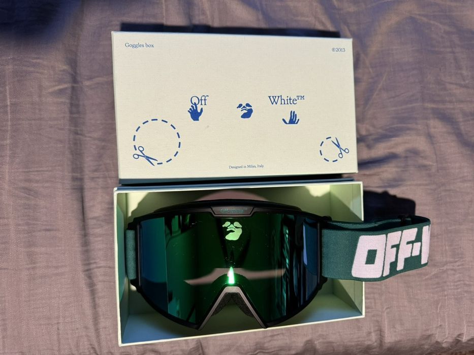 Off-White Off-White Ski Goggles Green | Grailed