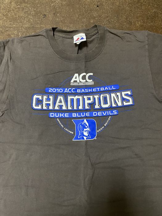 Vintage Vintage 2010 Duke Basketball ACC Championship | Grailed