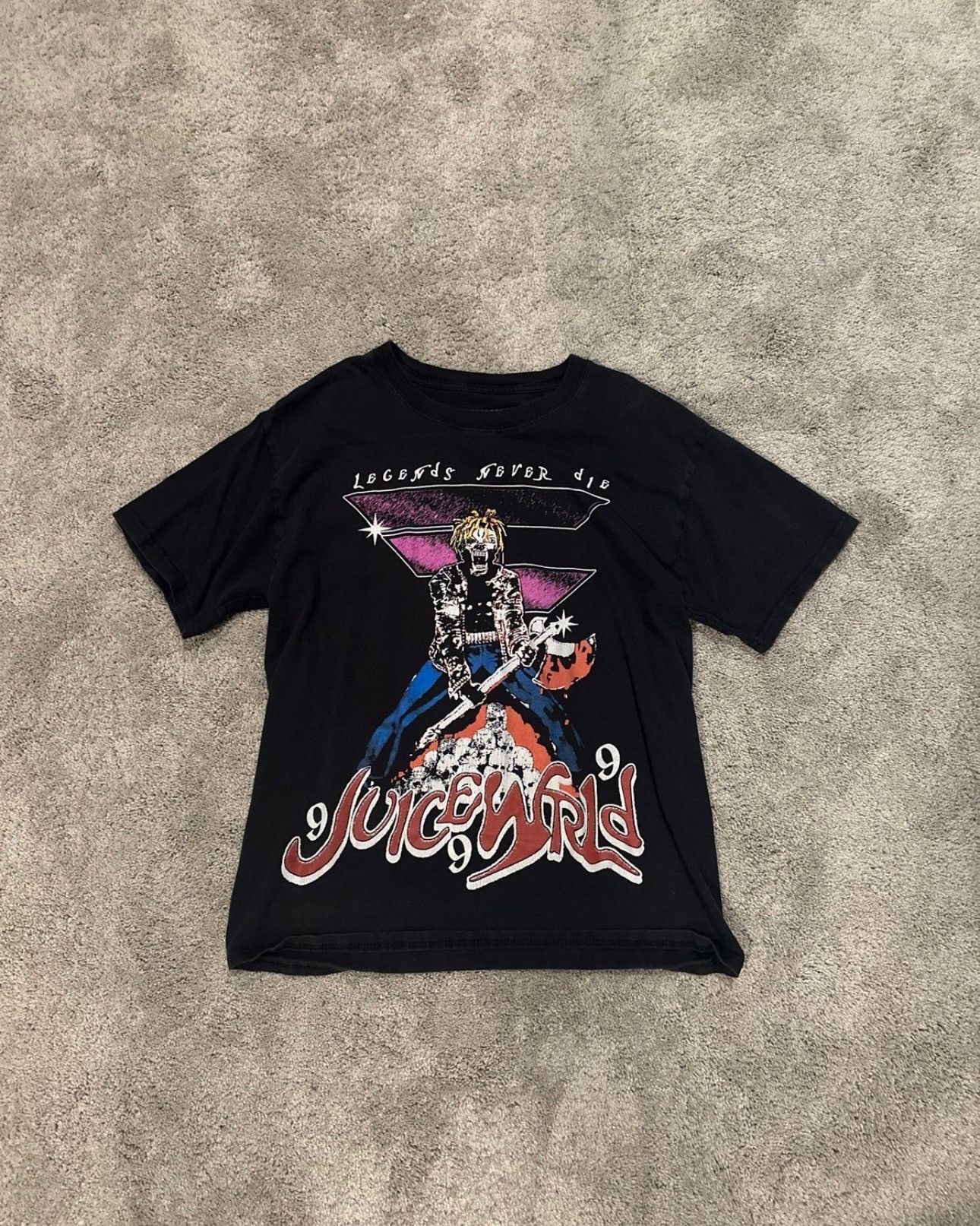 999 Club Juice WRLD x Faze Clan Legends Never Die Shirt | Grailed