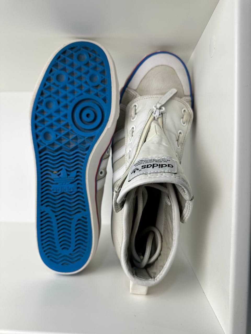 Adidas × Vintage ADIDAS NIZZA HI OT-TECH TRAINERS Vintage Rare ...