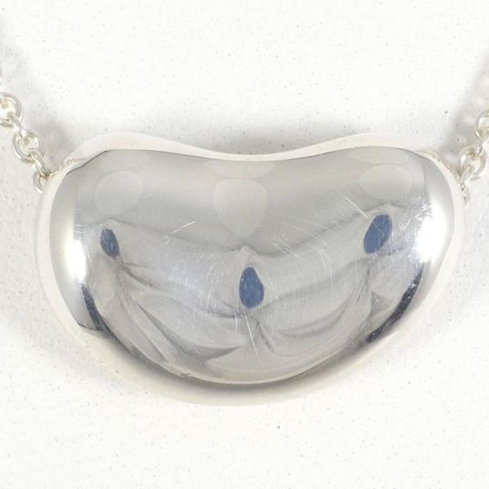 Tiffany & Co. Tiffany Bean Silver Necklace Total Weight Approx. 11.3g ...