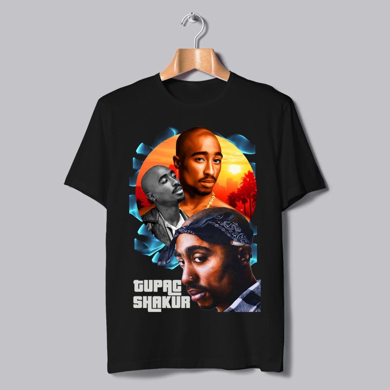 Ralph Lauren 2Pac Tupac Graffiti T-shirt, 2Pac Shakur Shirts, Hip Hop ...
