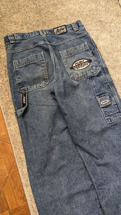 Southpole FUBU 90s Vtg BAGGY Carpenter Blue Denim Rap Hip-Hop Jeans | Grailed