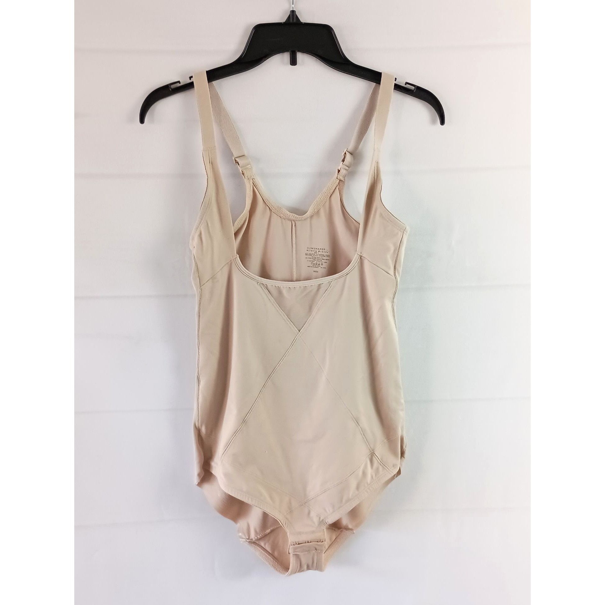 Other Slim Shaper Miracle Brands Wear Your Own Bra Body Shaper Nud ...