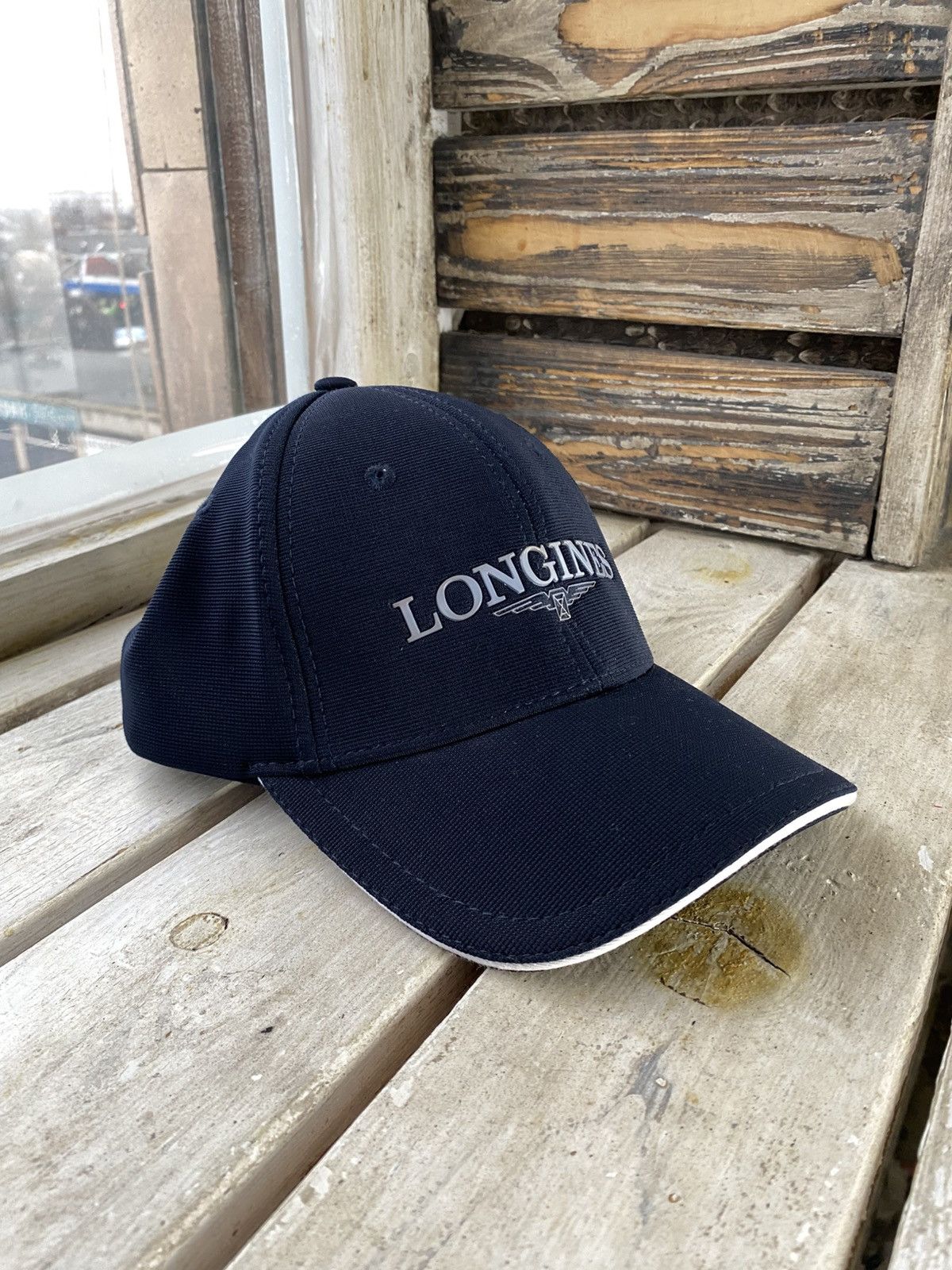 Dad Hat × Longines × Vintage Vintage 90s Longines Logo Swiss watch hat ...