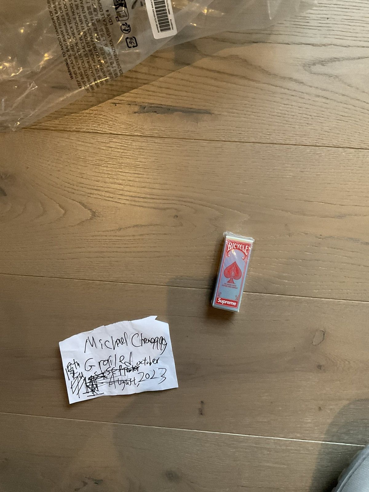 Supreme Supreme bicycle holographic slice playing cards 2 boxes | Grailed