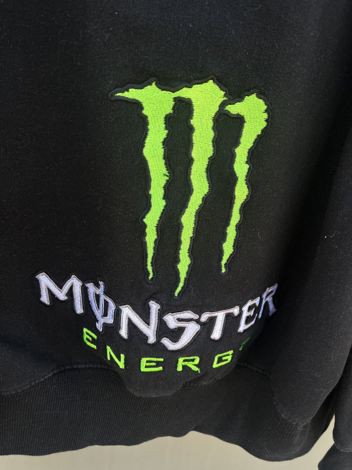 Vintage Vintage Y2K Monster Energy Zip Hoodie Fox Racing | Grailed