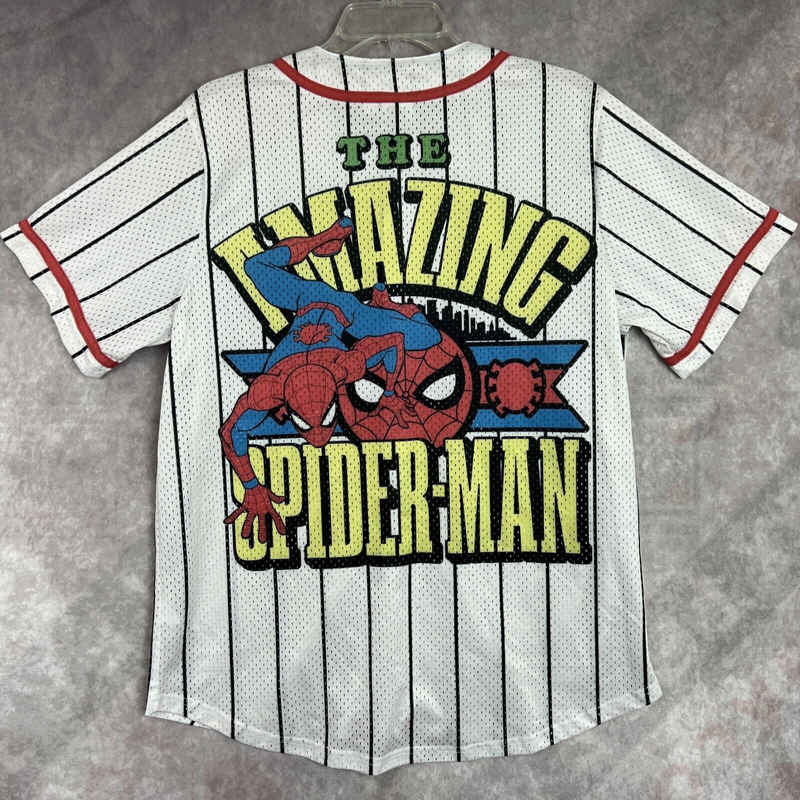 Other Marvel The Amazing Spider-Man Baseball Jersey Size Large | Grailed