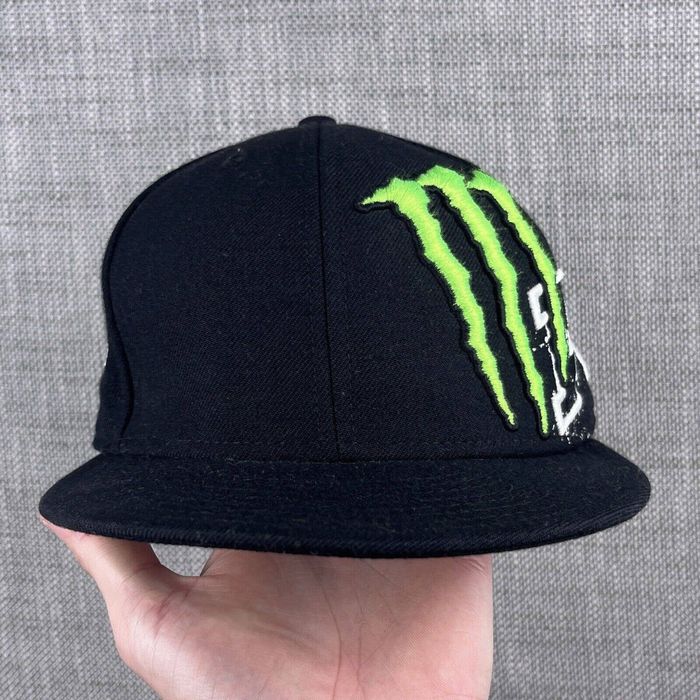 Vintage Fox Racing Monster Energy 4 Ricky Carmichael Grunge Hat 7.5 ...
